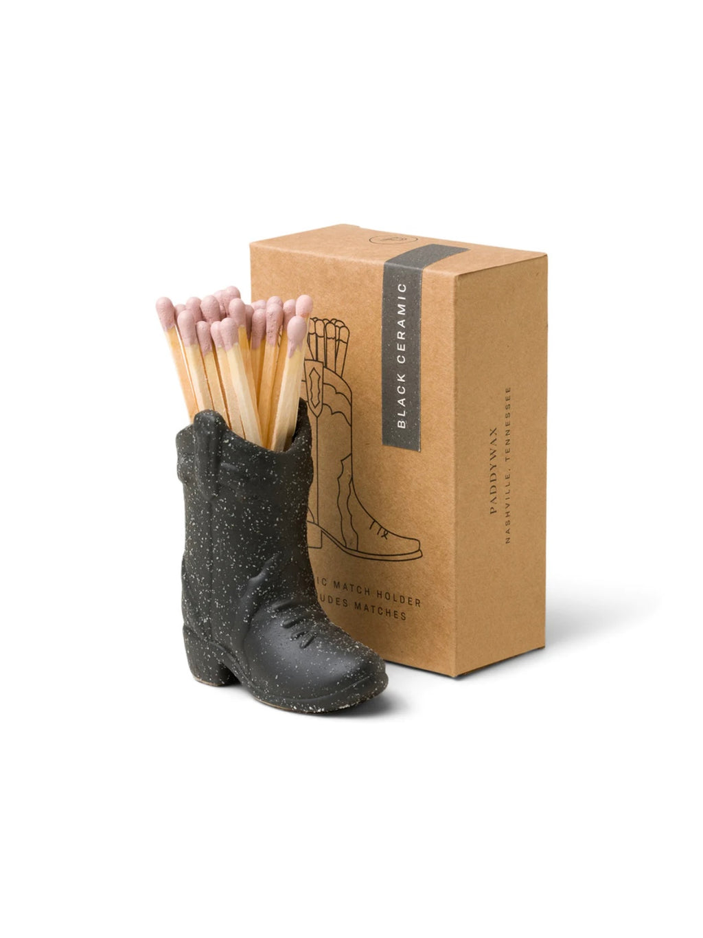 Cowboy Boot Matches in Black – isla + may