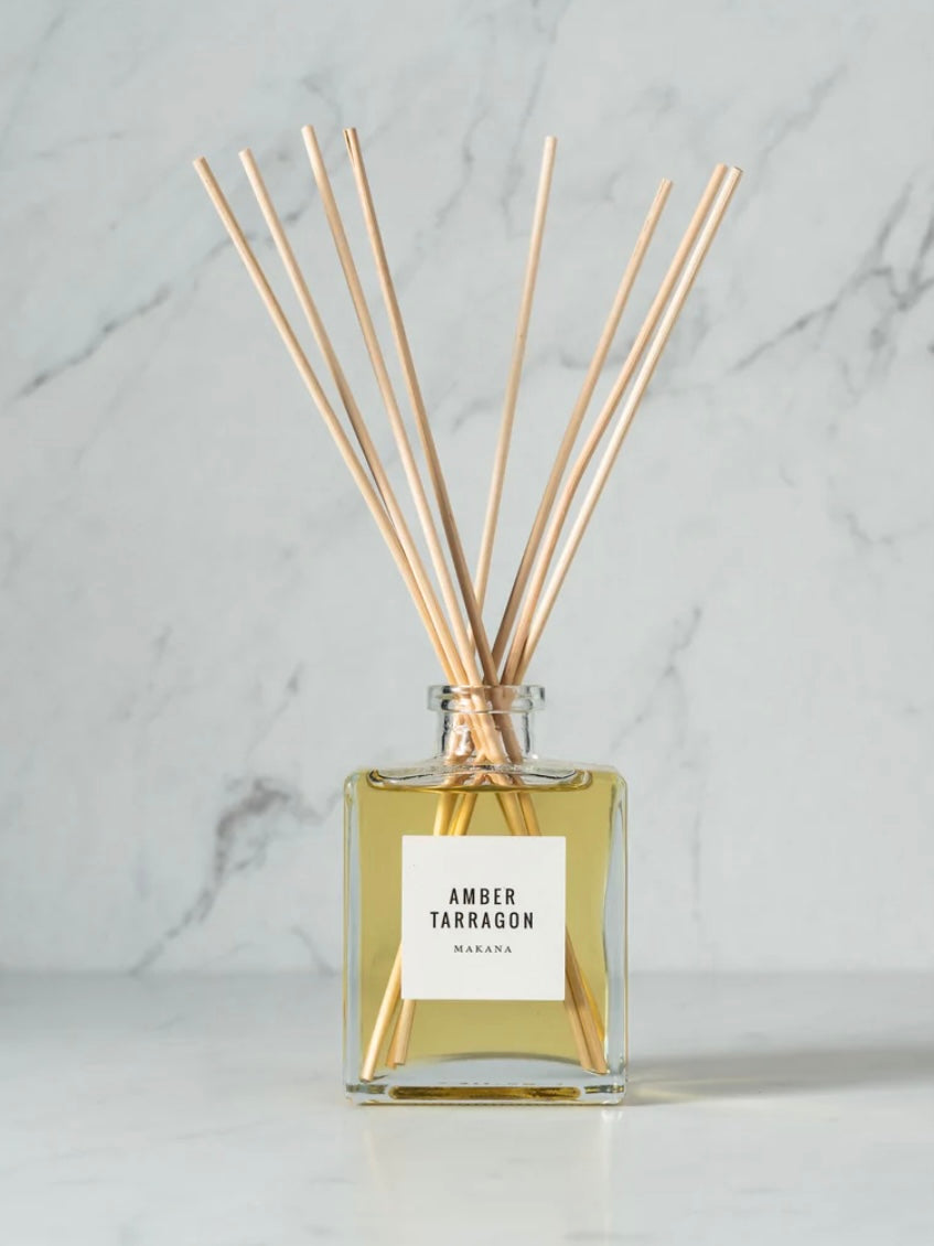 Amber Tarragon Reed Diffuser by MAKANA – isla + may